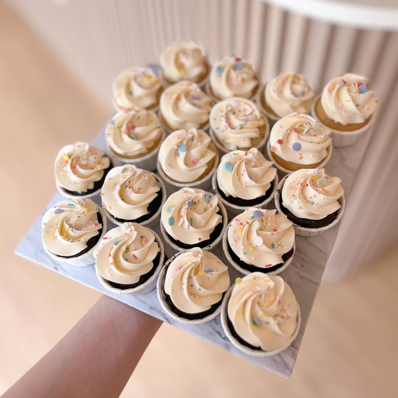 Mini Confetti Cupcakes (20) | Afters Bakery