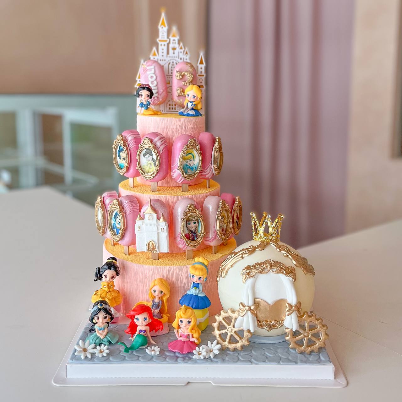 Princess Pinata Cakesicle Tower | Afters Bakery