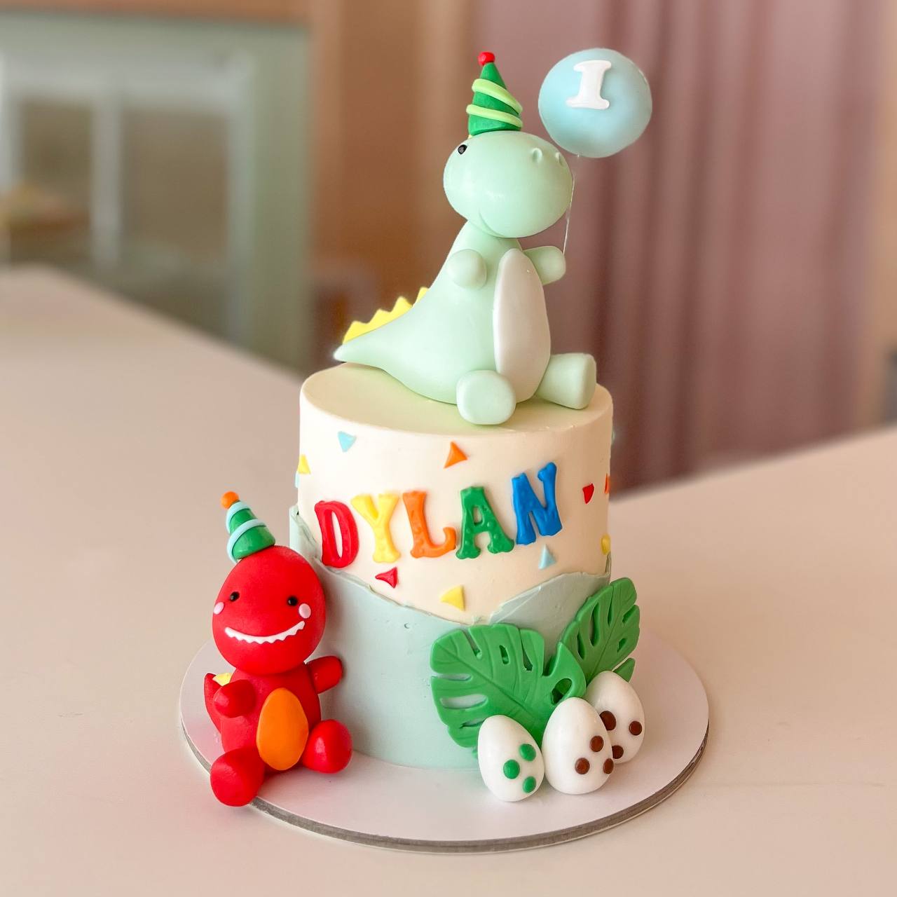 Dinosaur Birthday Cake