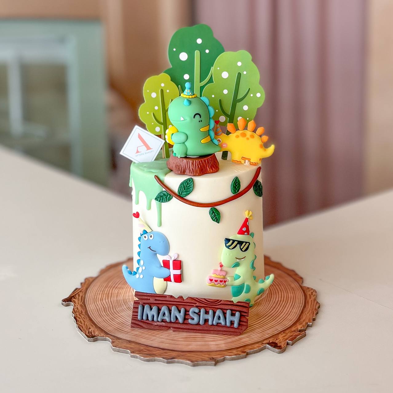 Dinosaur Birthday Cake