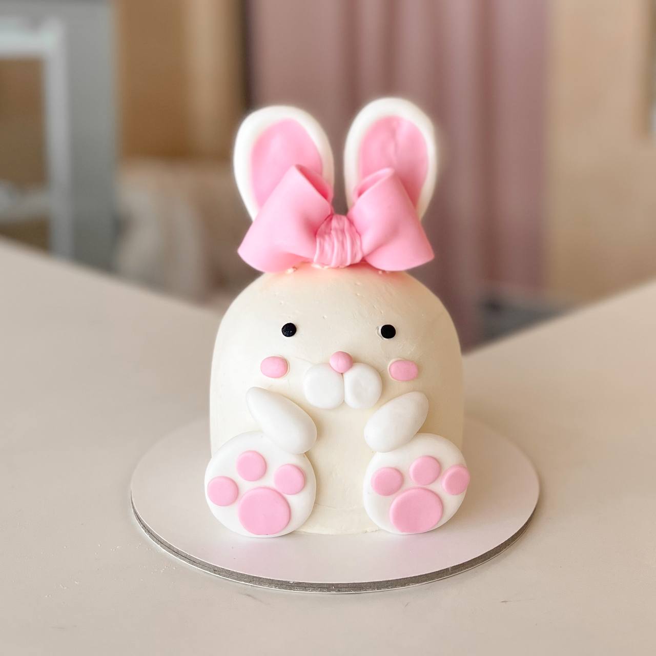 Cute Bunny Full Month Cake
