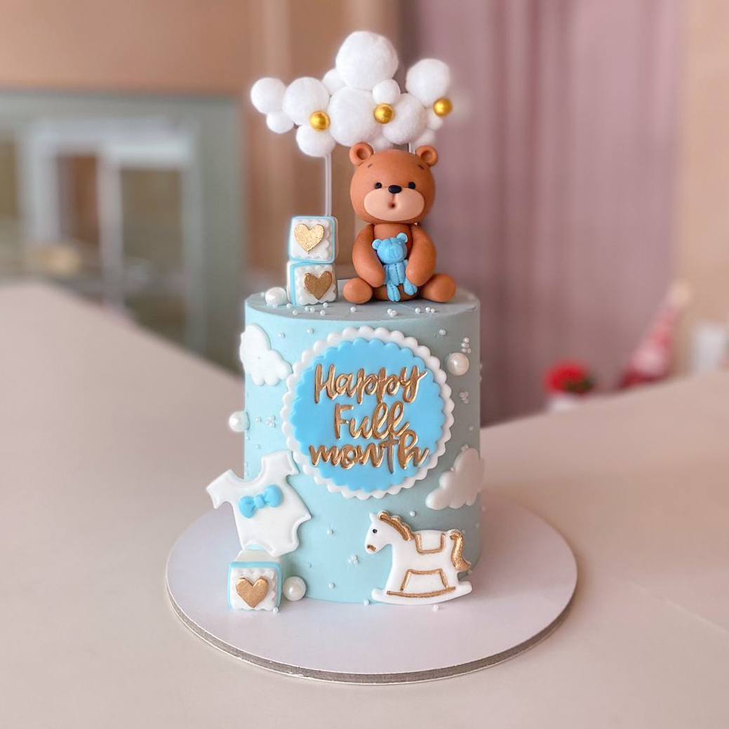 Baby Full Month Cake