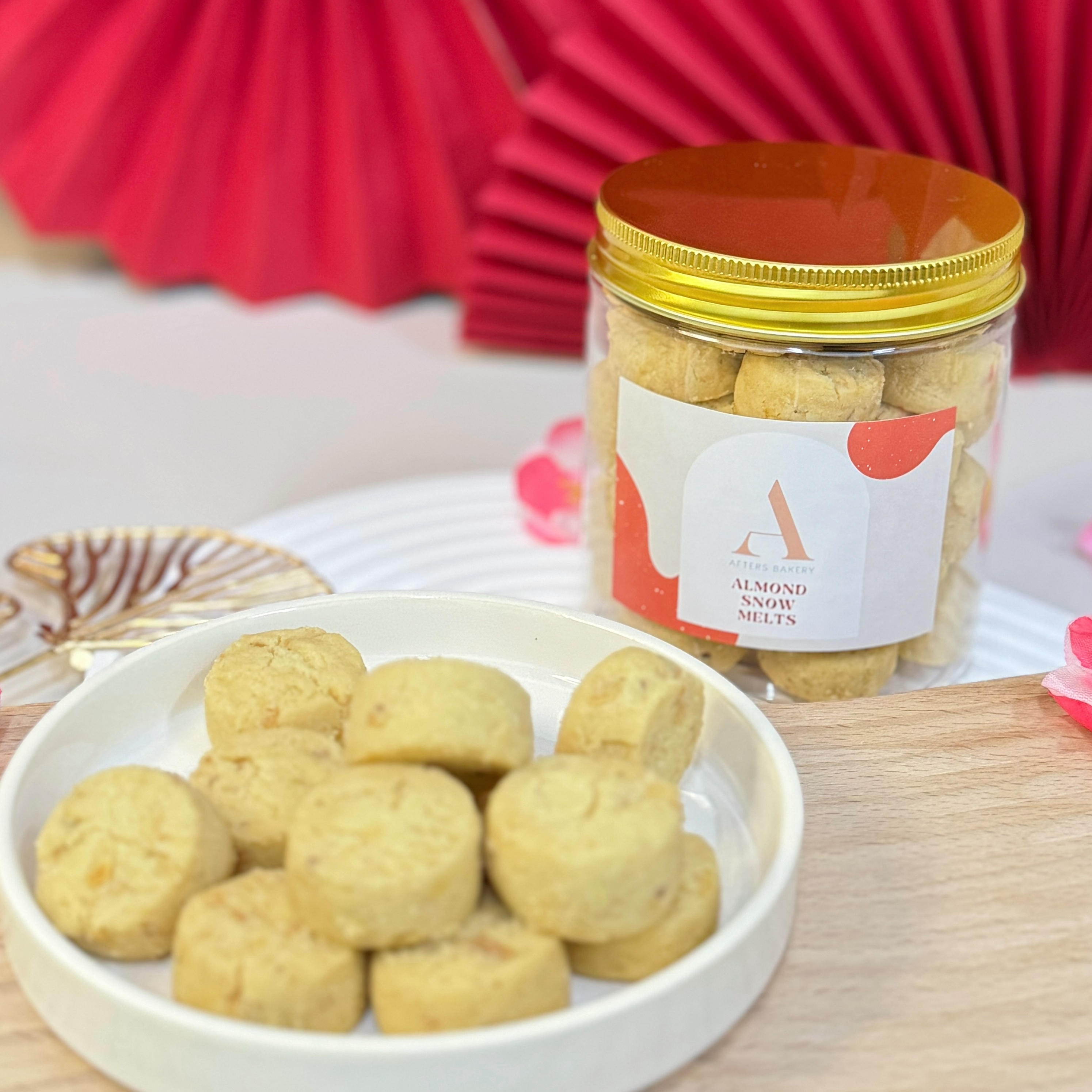 Almond Snow Melts (Vegan) | Afters Bakery