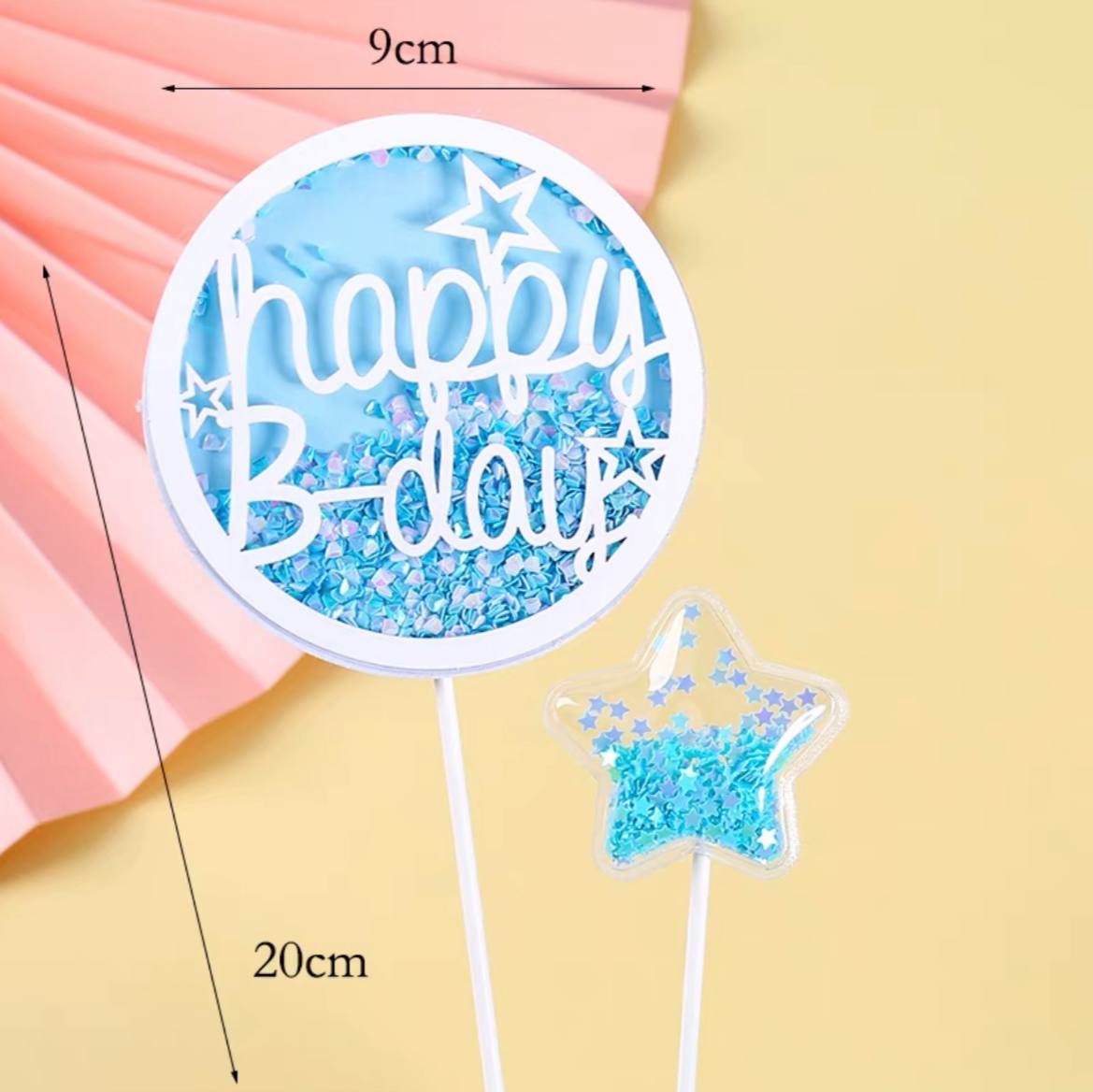 Sparkle Happy Birthday Topper | Afters Bakery