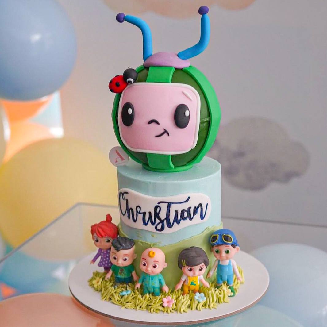 Cocomelon Pinata Cake
